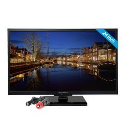 12 Volt TV's van Akai, Alphatronics, Lenco, Salora voor caravan, camper ...